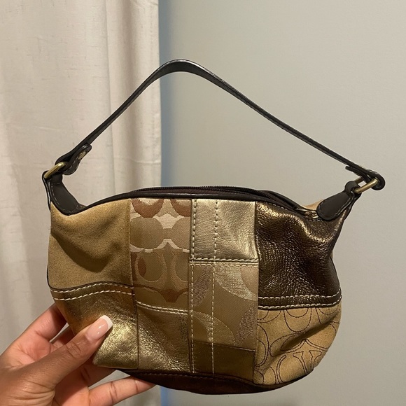 Coach | Bags | Vintage Patchwork Mini Coach Bag | Poshmark